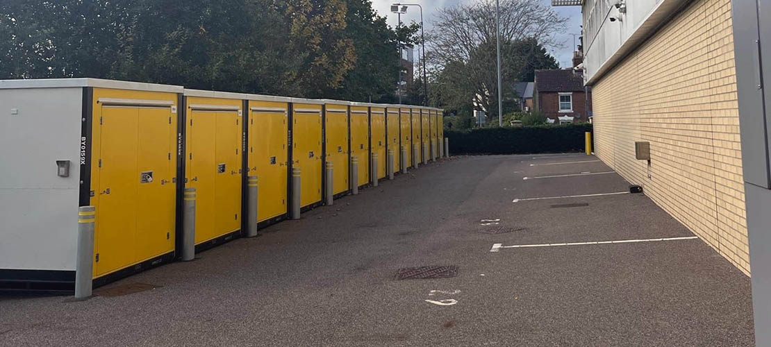 External lockups in Colchester | Drive-up lockups | Big Yellow