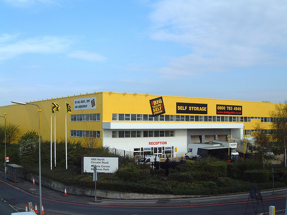 Staples Corner Self Storage Units | Big Yellow