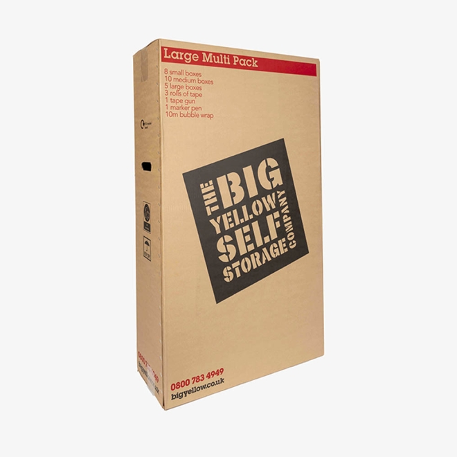 Large Multi-Box Pack | Box Shop | Big Yellow