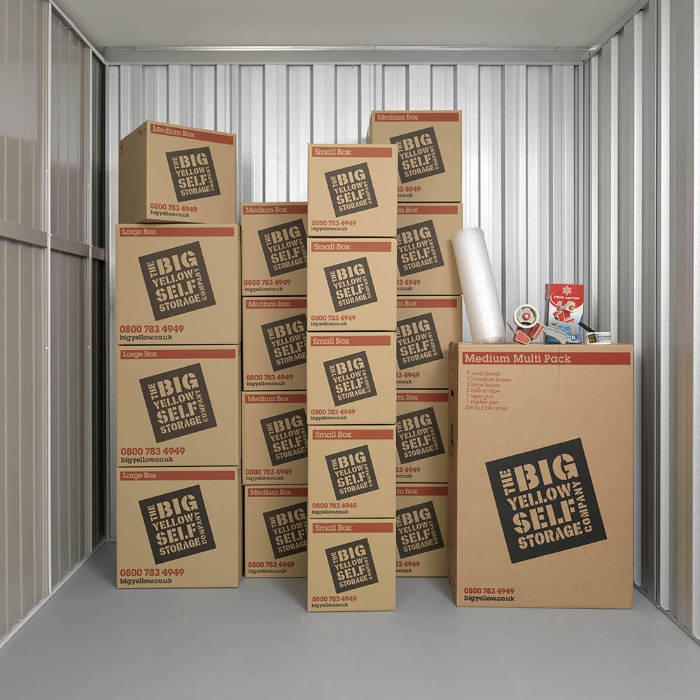 Medium Multi-Box Pack | Box Shop | Big Yellow