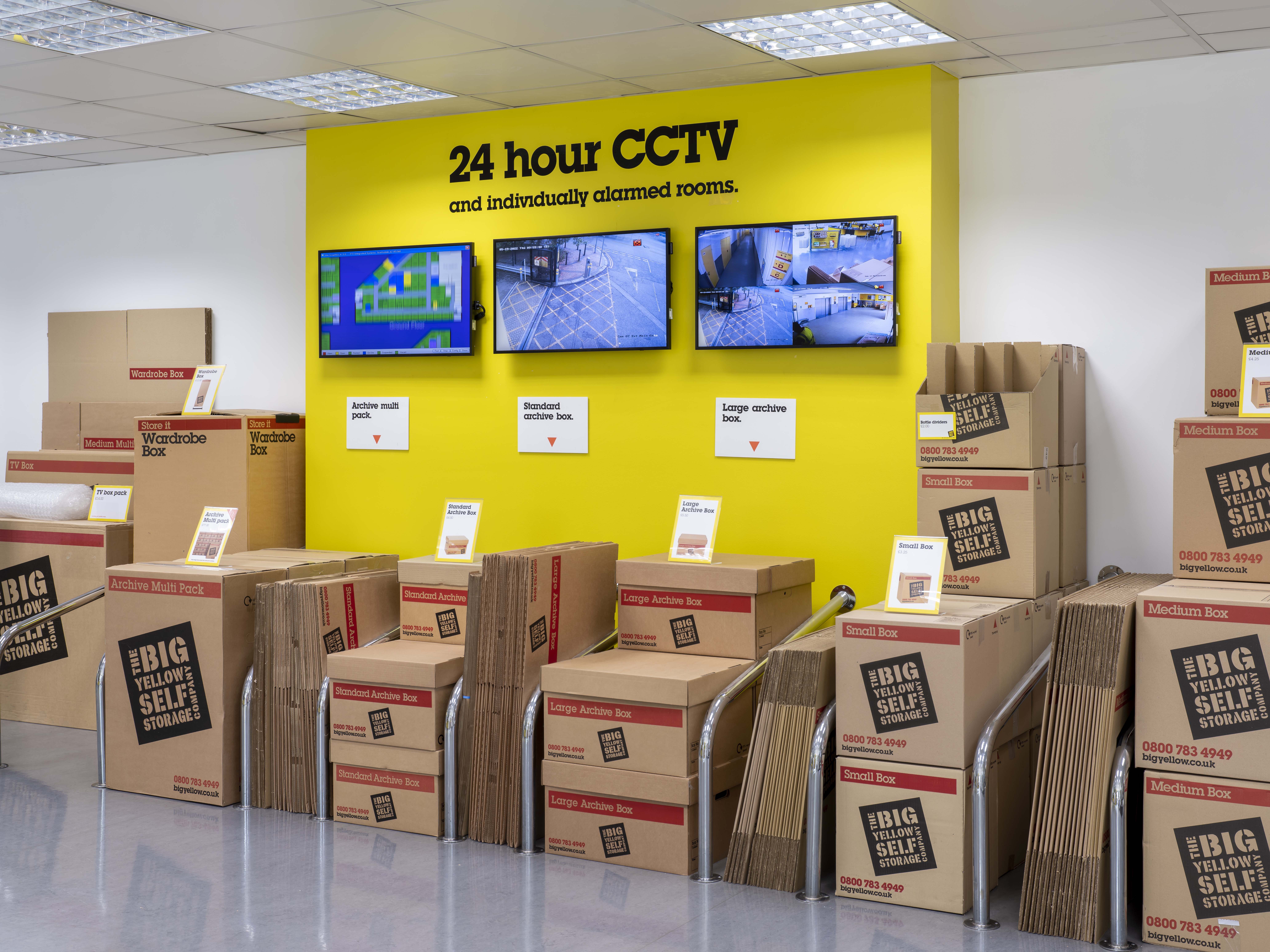 Staples Corner Self Storage Units | Big Yellow