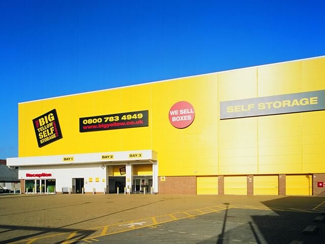 Big Yellow Storage Logo Big Yellow Bins